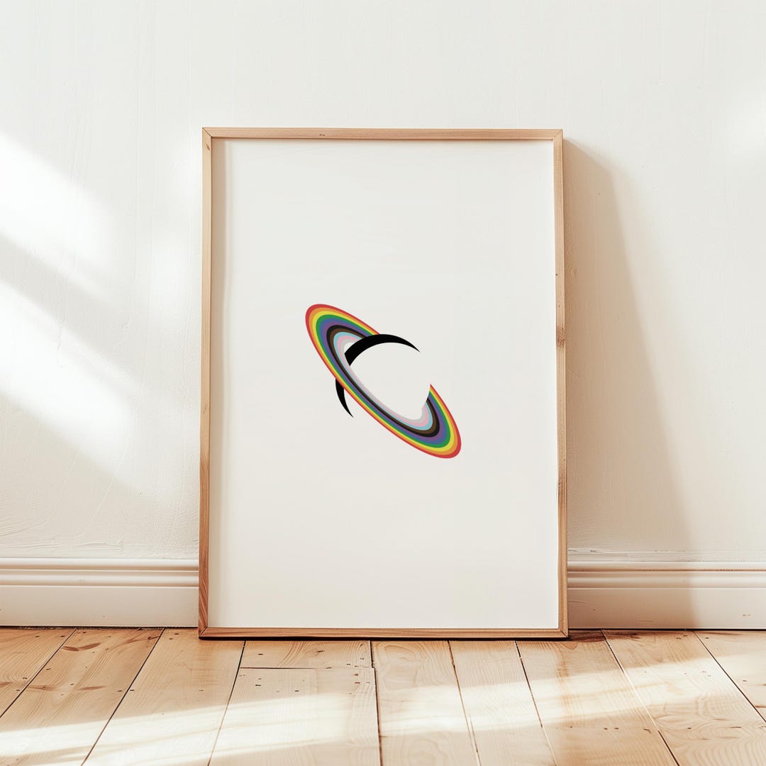 LGBT Planet Art Print | LGBT Prints | Pride Prints | Digital Prints ...