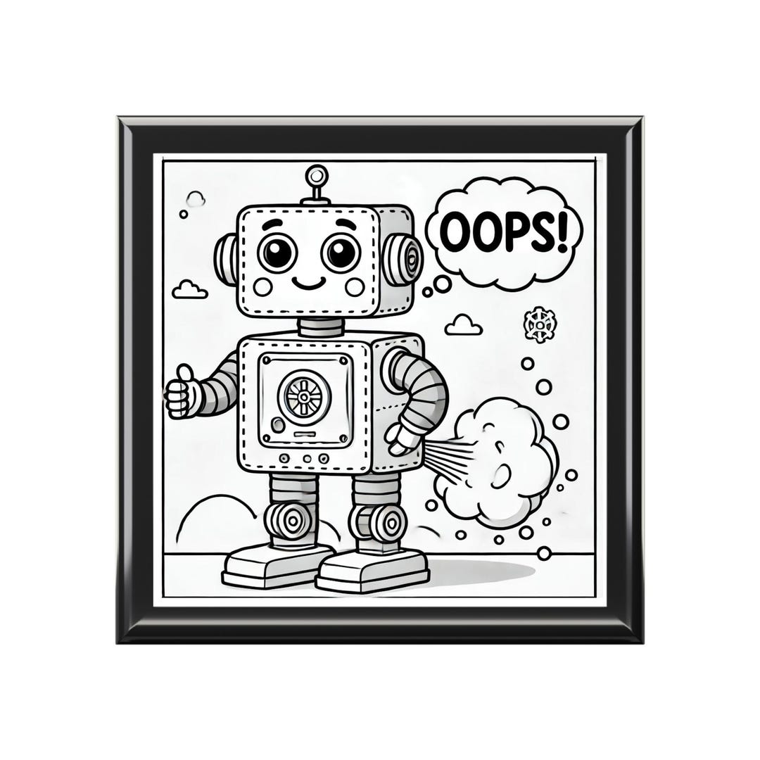 Farting Robot Thumbs Up-jewelry Box - Etsy