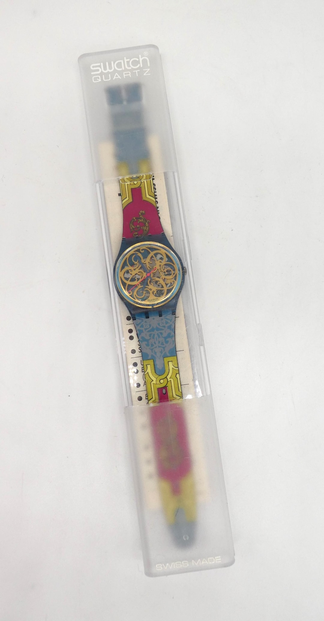 Swatch Stucchi GN107 1990 Vintage New 90's Wristwatch, Collectible ...