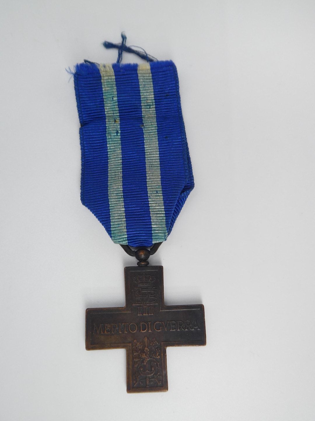 WW1 Italy War Merit Cross King Victor Emmanuel III | Original 1918 ...