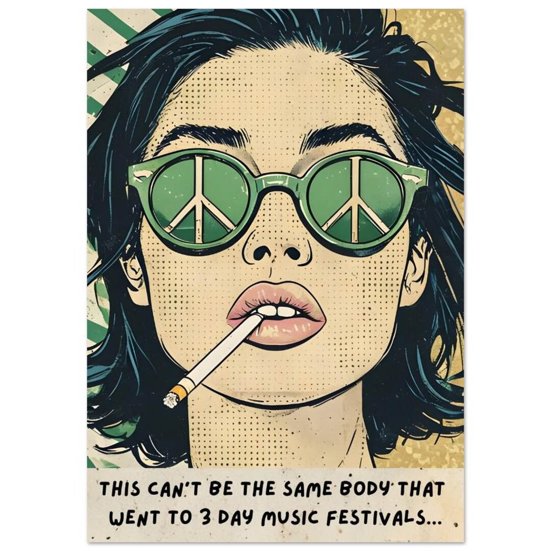 Playful Aging Poster: 'this Can't Be the Same Body' - Perfect for Ex ...