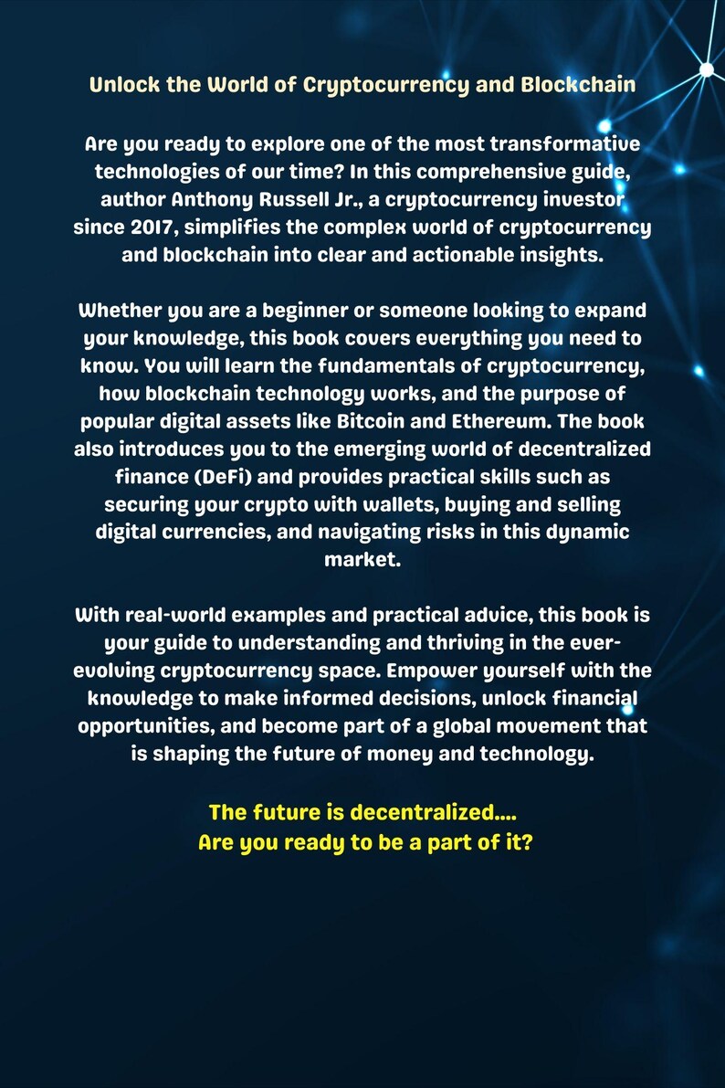 The Beginners Guide to Understand Crypto - Etsy