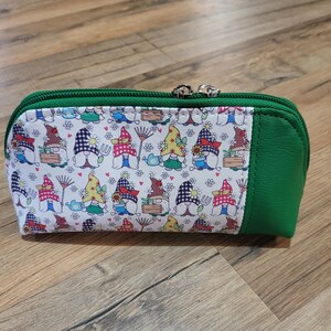 Garden Gnome Logi Pouch, Travel Pouch, Pencil Pouch, Make up Bag - Etsy