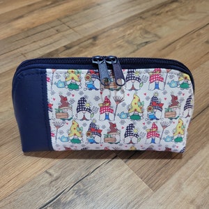 Garden Gnome Logi Pouch, Travel Pouch, Pencil Pouch, Make up Bag - Etsy