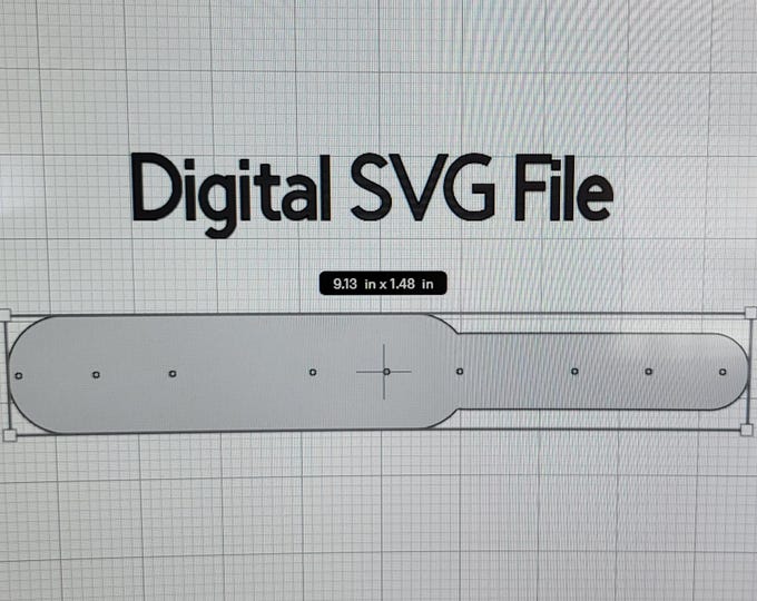 Strap Connector SVG PDF Template, 0.5" to 1.25" Bag Strap End Anchor ...