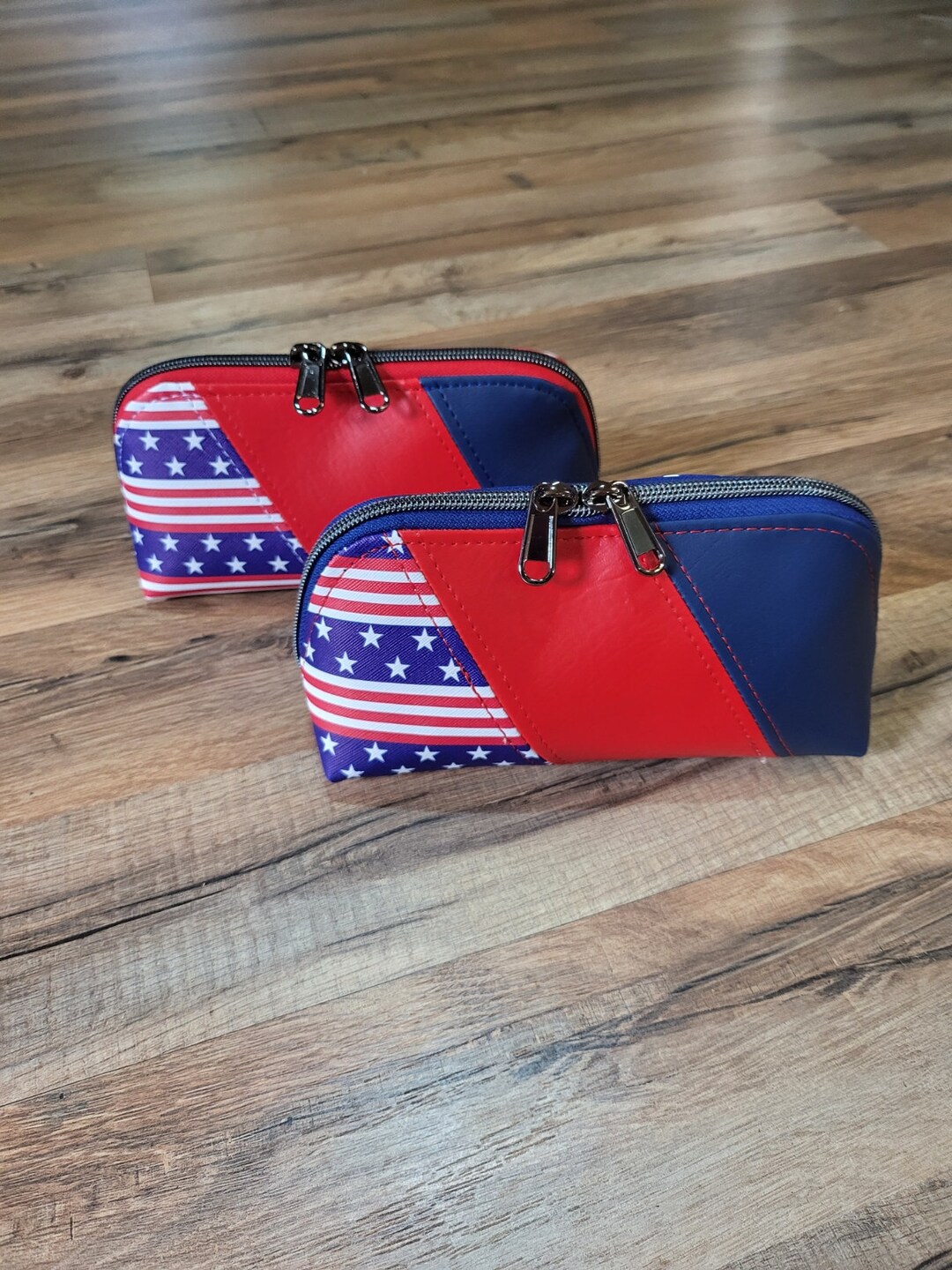 American Flag Logi Pouch, Travel Pouch, Pencil Pouch, Make up Bag - Etsy