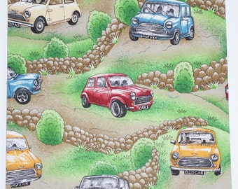 Mini Cooper Fabric - Etsy