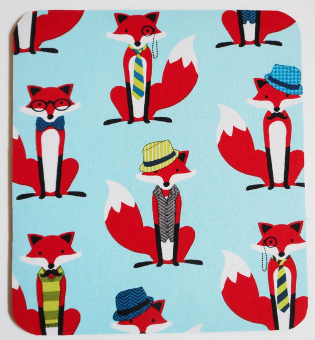 Foxy Fox Mouse Pad - Etsy