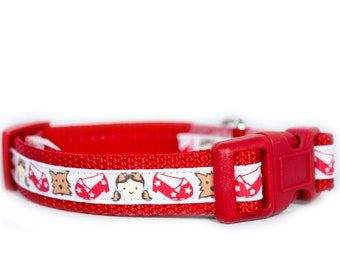 Ruby Dog Collar - Etsy
