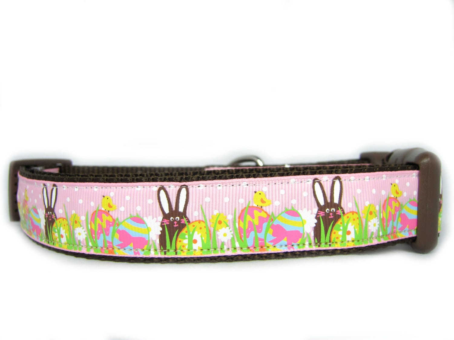 Chocolate Easter Bunny Dog Collar 1 Inch Wide Dog Collar - Etsy