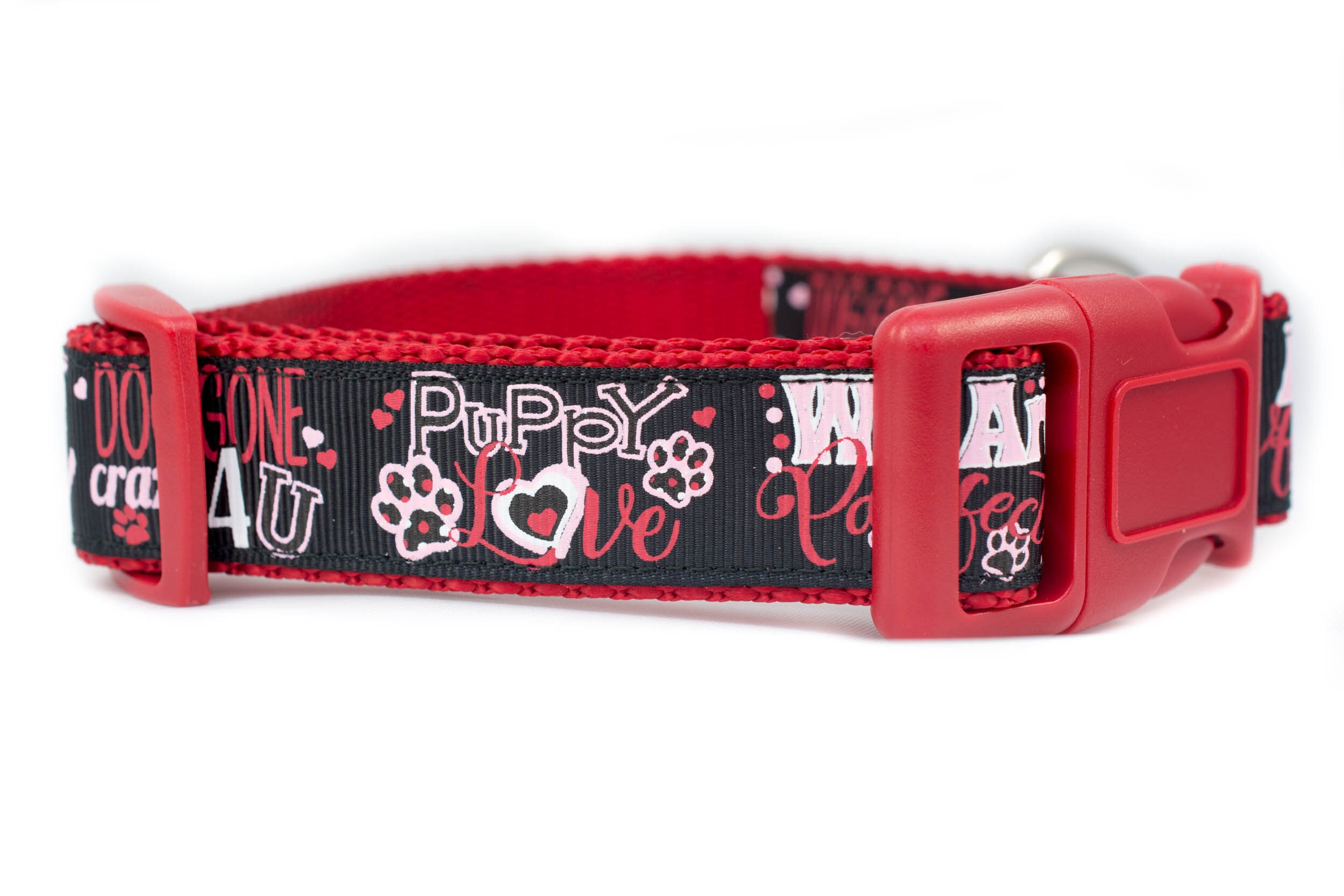 Dog Gone Crazy 4 U Dog Collar 1 Inch Wide Buckle or | Etsy