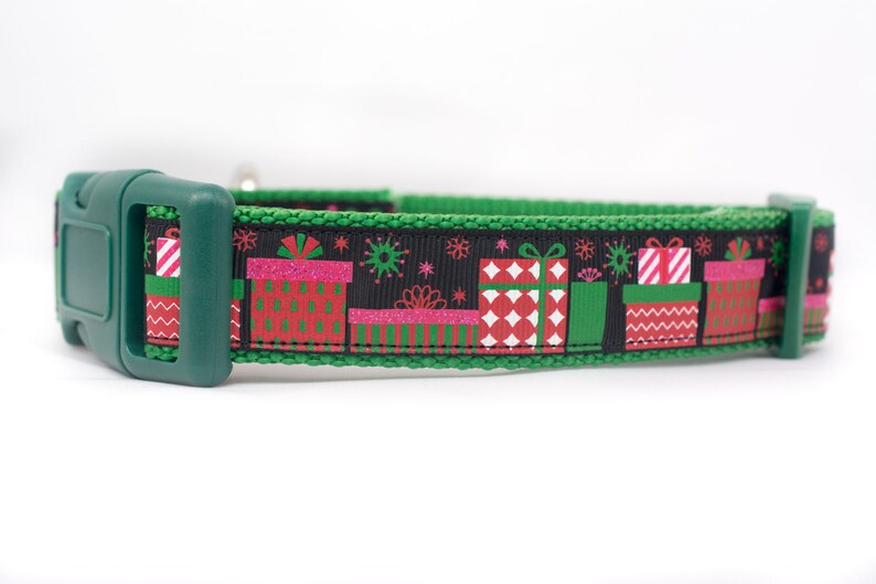 Holiday Gift Dog Collar Presents Dog Collar 1 Inch - Etsy