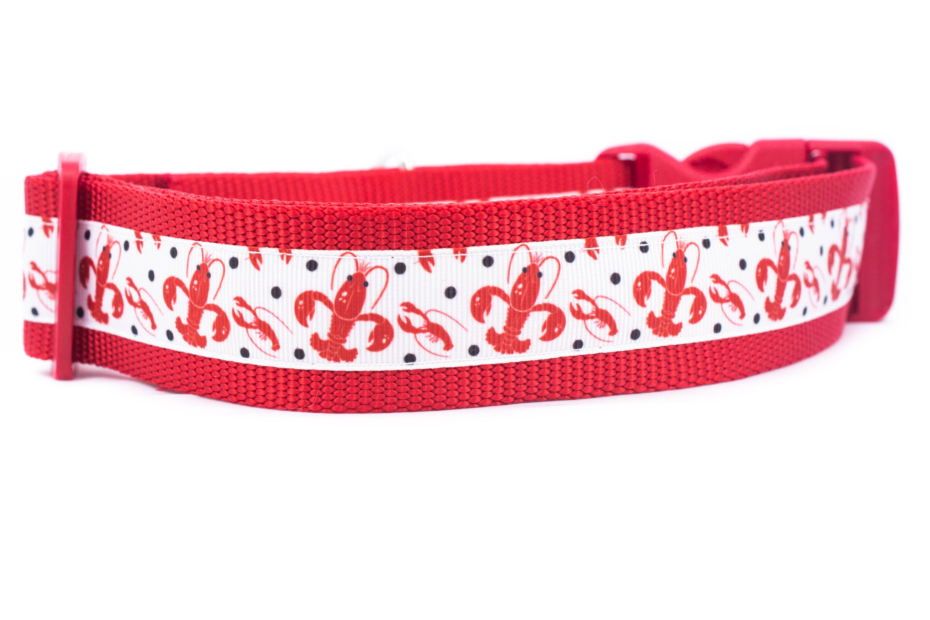 Crawfish dog collar store