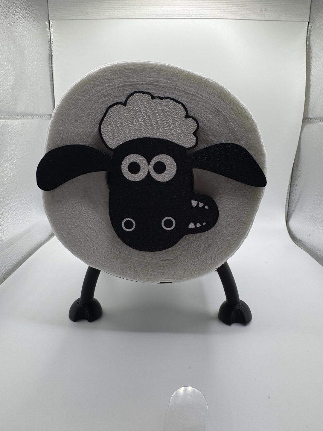 Free Standing Sheep Toilet Roll Holder Fun & Functional Bathroom Decor ...