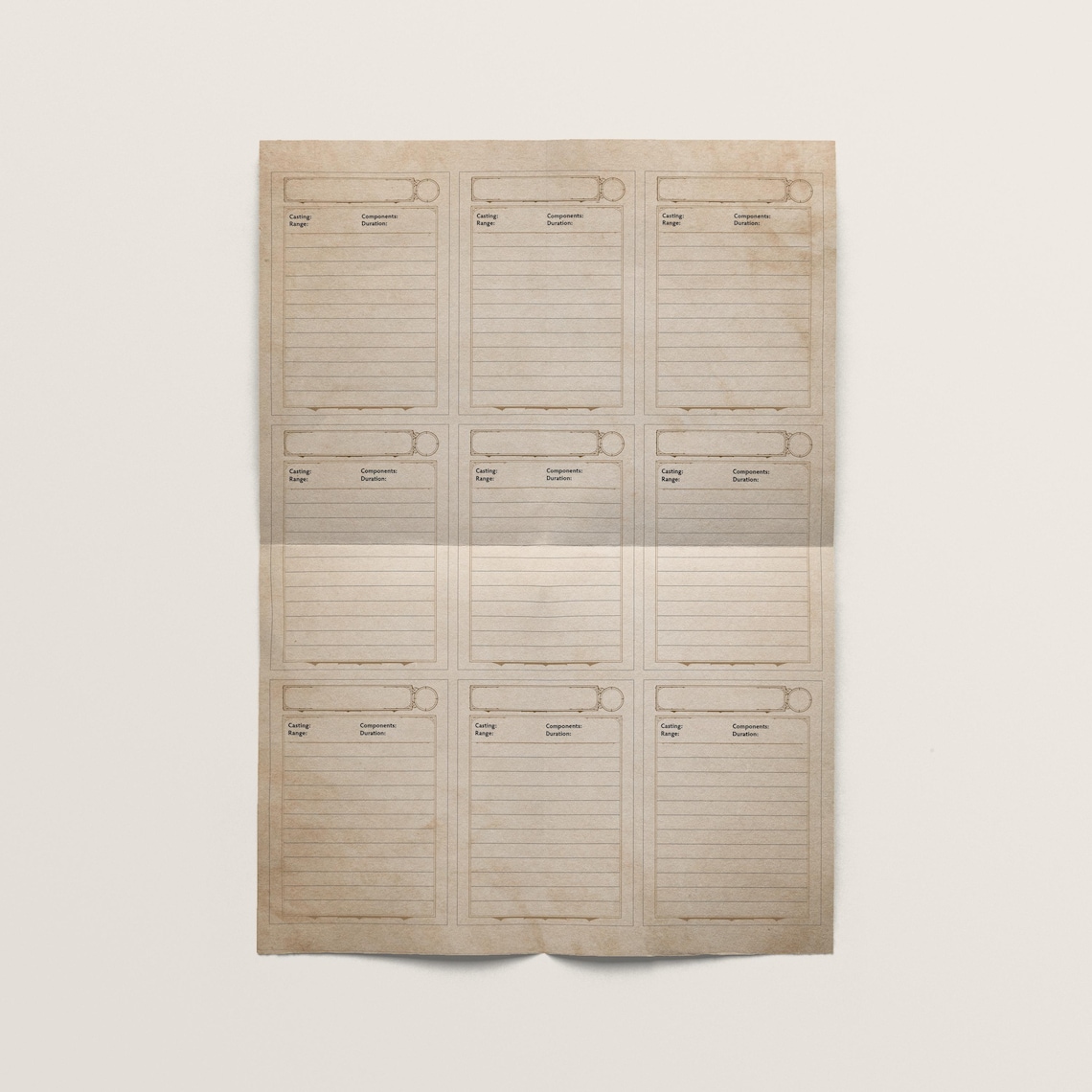 DND 5E Character Sheet Bundle | 10-pages Layout | Printable & Fillable ...