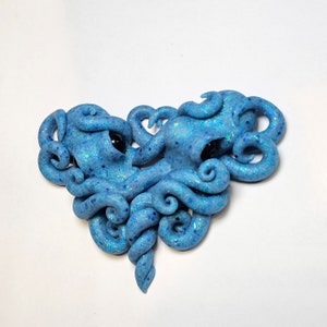 Hugging Octopuses Necklace, Octopus Jewelry, Octopus Necklace ...