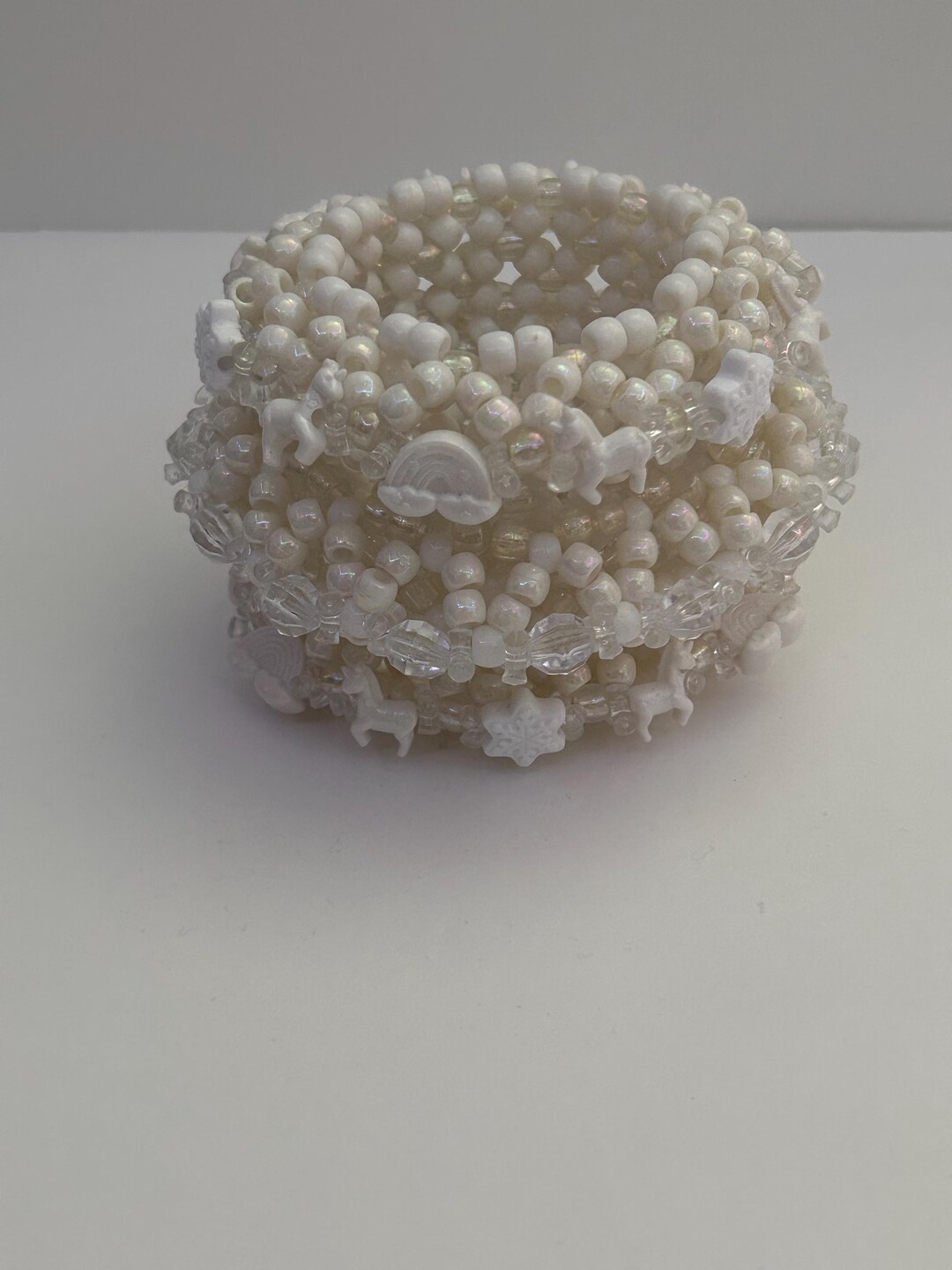 White Kandi Rotator Cuff - Etsy