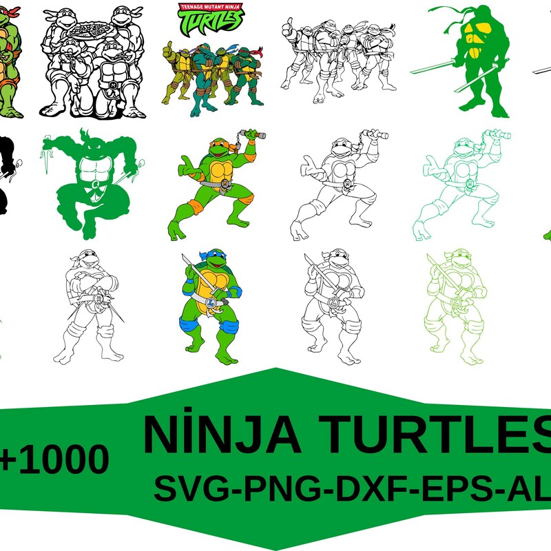 Ninja Turtle Mask - Etsy