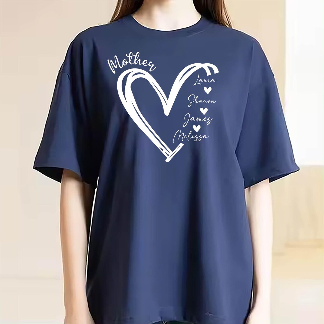 Custom Mama Png, Personalized Mom Png, Custom Mom Png, Mom Heart Png ...