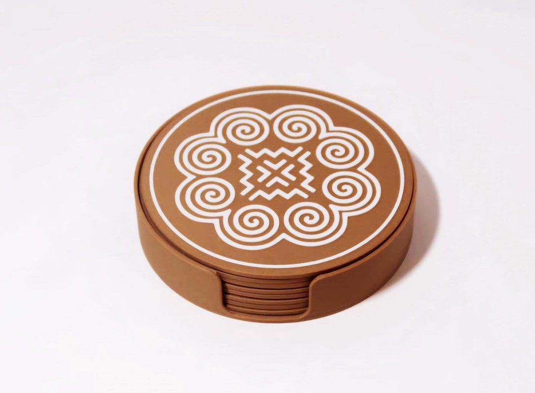 3d Printed Coaster Set - Etsy