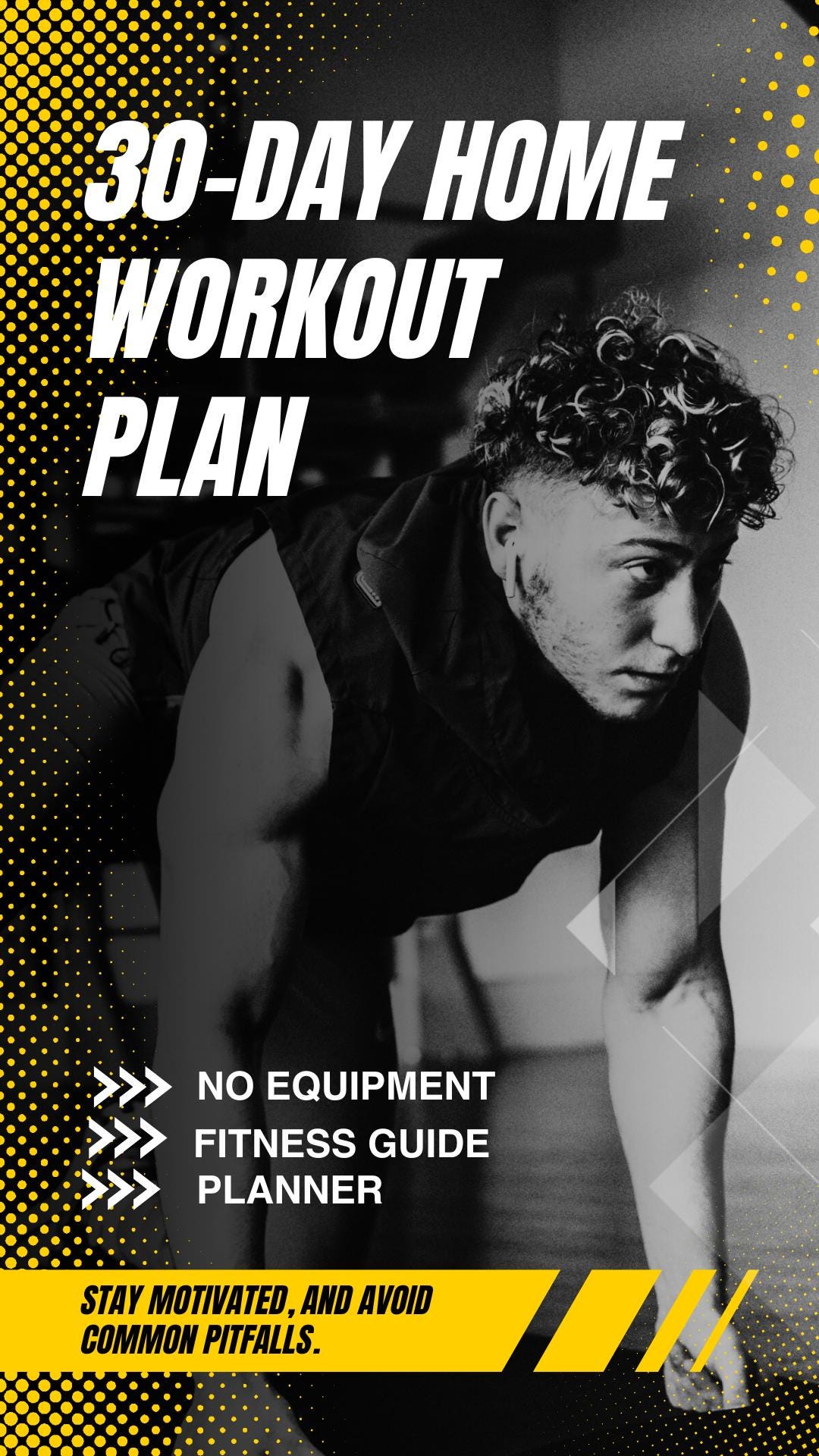 30-day Home Workout Plan | No Equipment Fitness Guide & Planner - Etsy