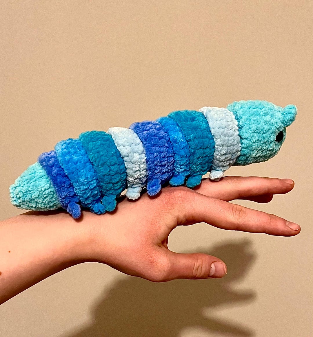 Amigurumi Caterpillar Fidget Toy - Etsy