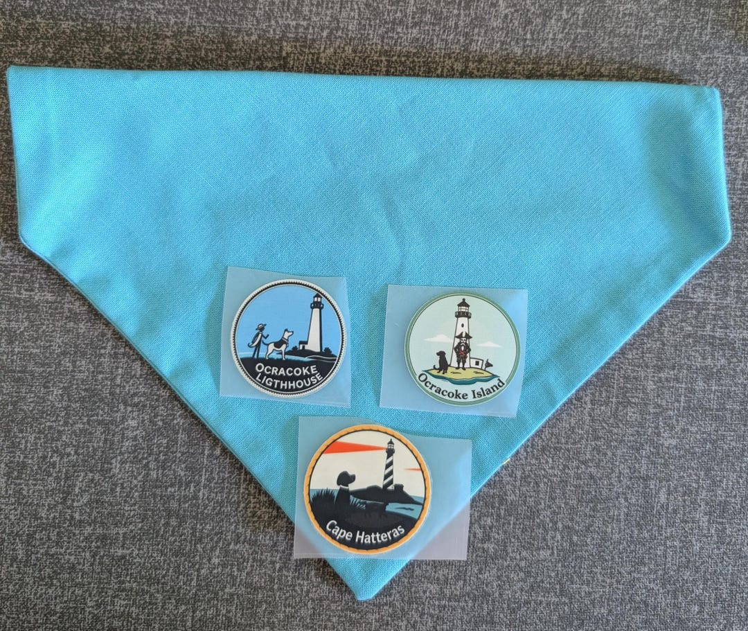 Add-on OBX Collection Scout Badges for Dog Bandanas or Vests | Extra ...