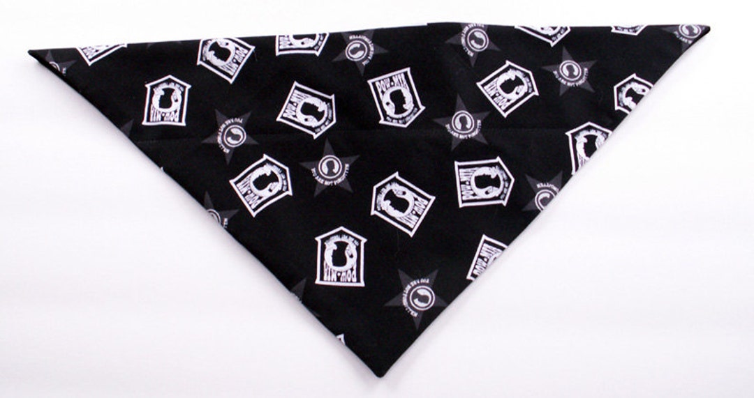 Dog Bandana POW, MIA, Patriotic, Soldier, Remembrance, Memorial Day ...