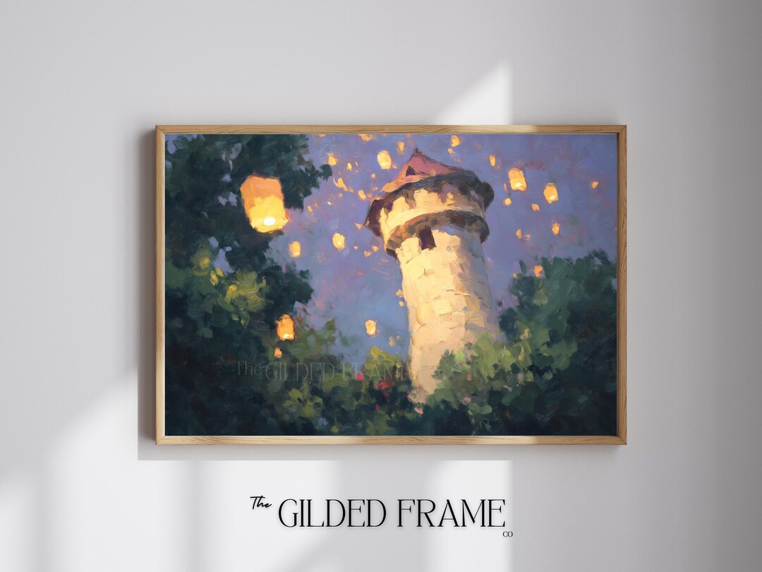 Rapunzel's Tower From the Disney Movie Tangled, Printable Spring ...