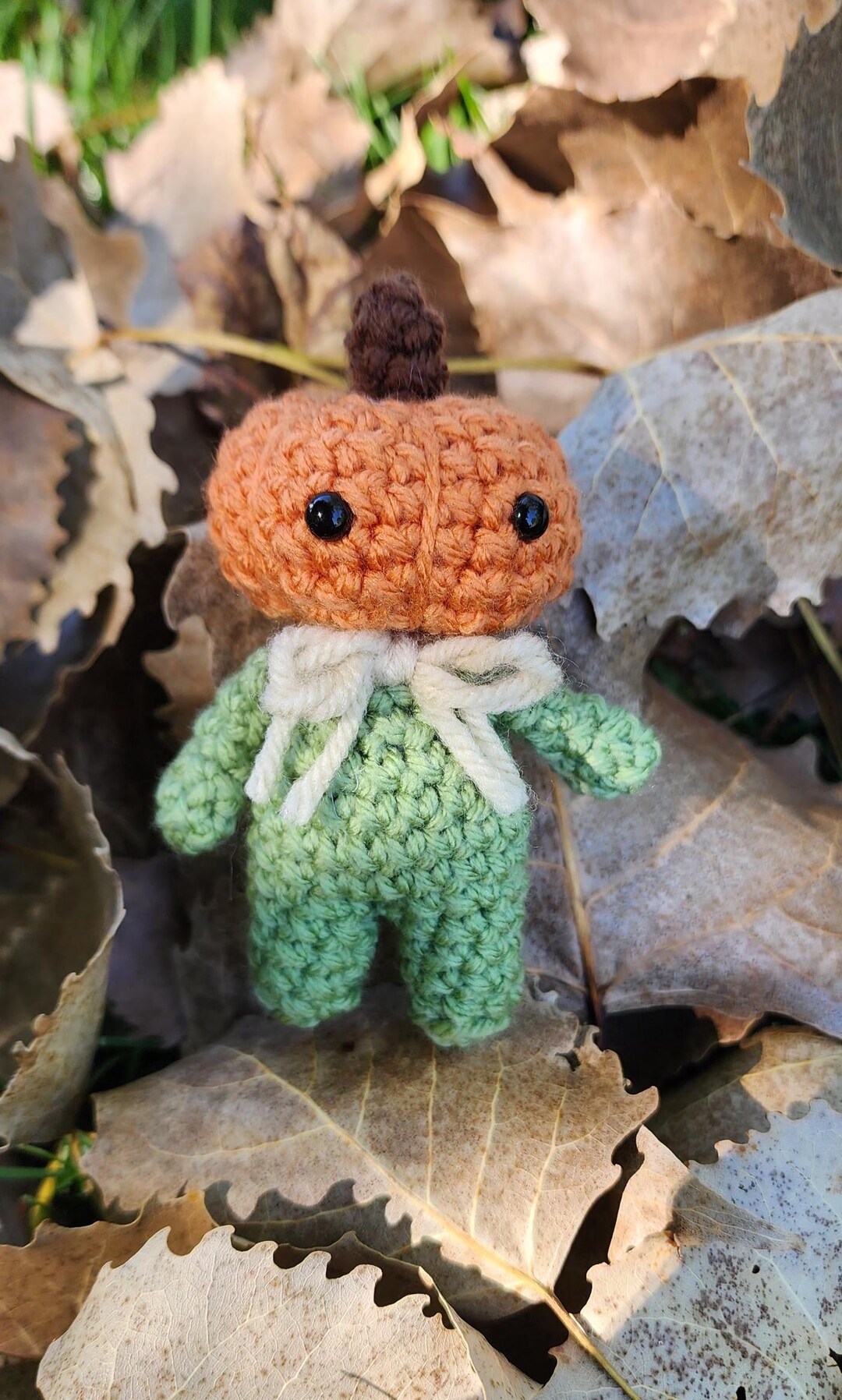 Crochet Pumpkin Sprite (made to Order) - Etsy