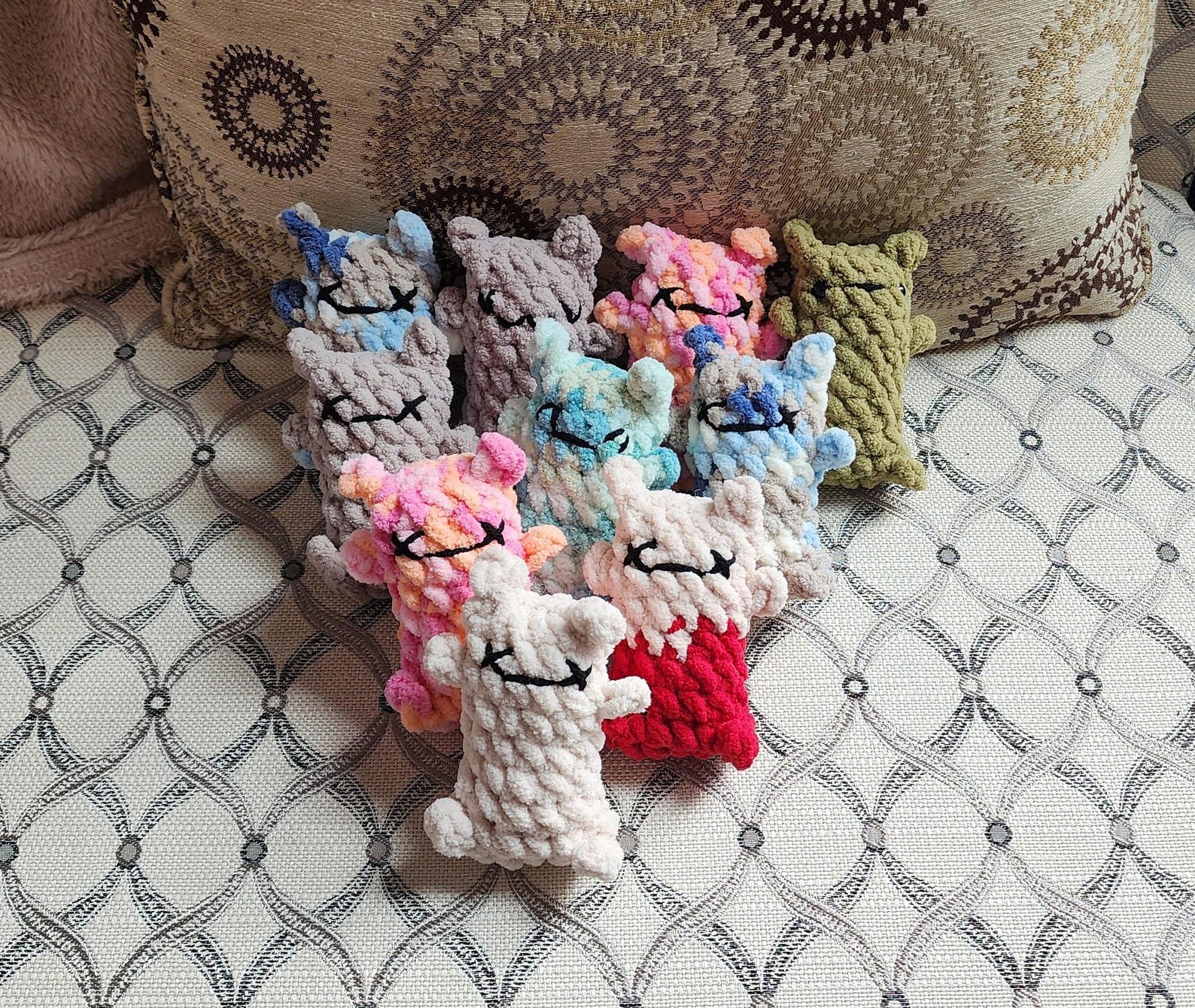 Mystery Crochet Scrap Yarn Creatures - Etsy