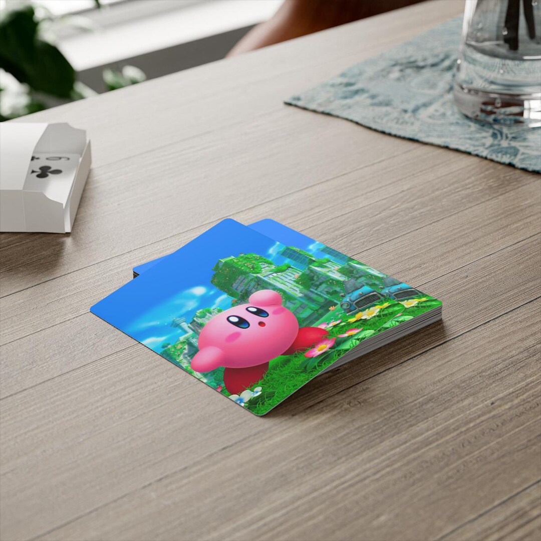 Kirby Poker Cards | Kirby Playing Cards Stocking Stuffer Gift for Her ...