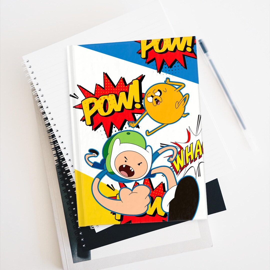 Adventure Time Notebook | Adventure Time Hardcover Journal Matte Finn ...