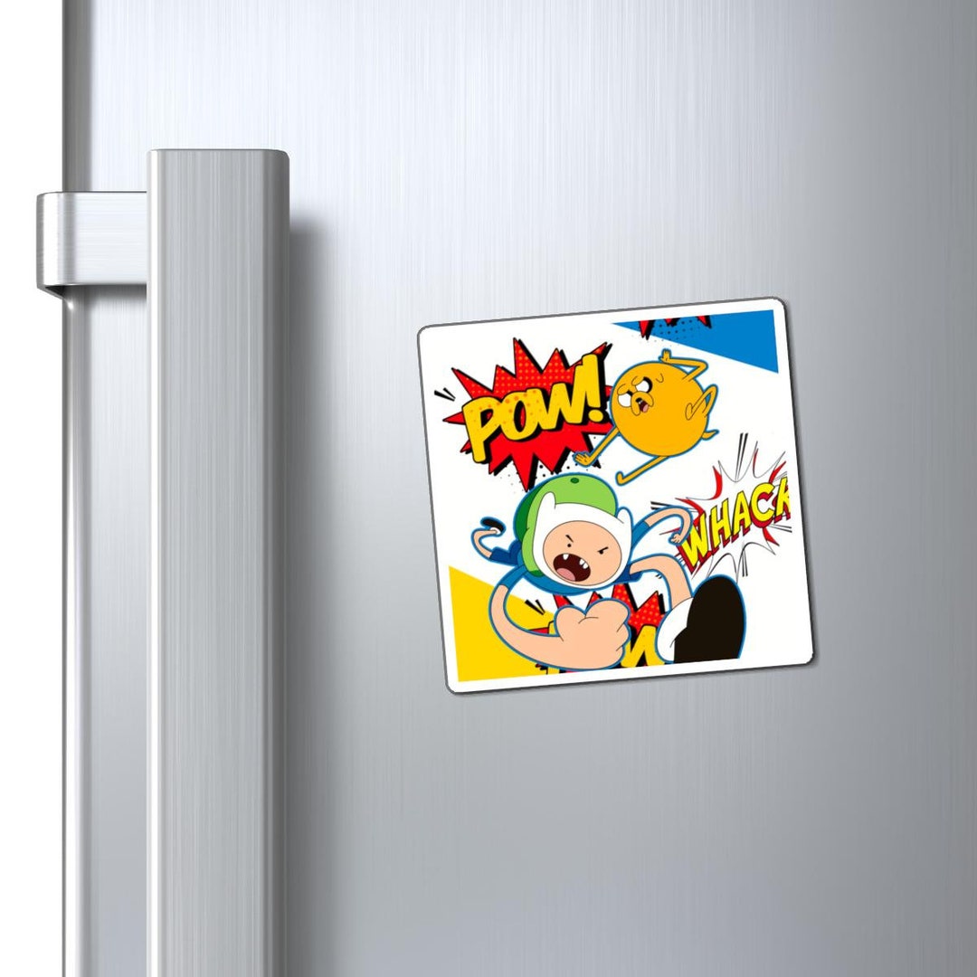 Adventure Time Magnet | Jake the Dog Finn the Human Magnet Stocking ...