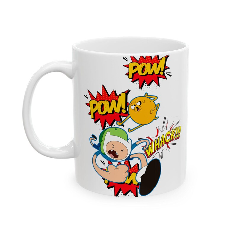 Adventure Time Mug | Jake the Dog Finn the Human Ceramic Mug Gift for ...