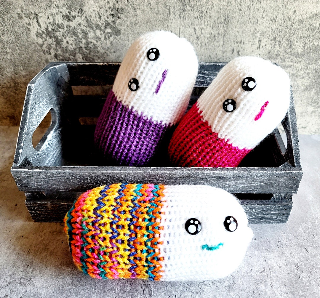 Chill Pill Plushie Toy Sensory Gifts Adult Gag Gift Stress - Etsy