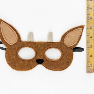 Felt Fawn Mask: Eco-friendly Deer Costume for Kids - Etsy