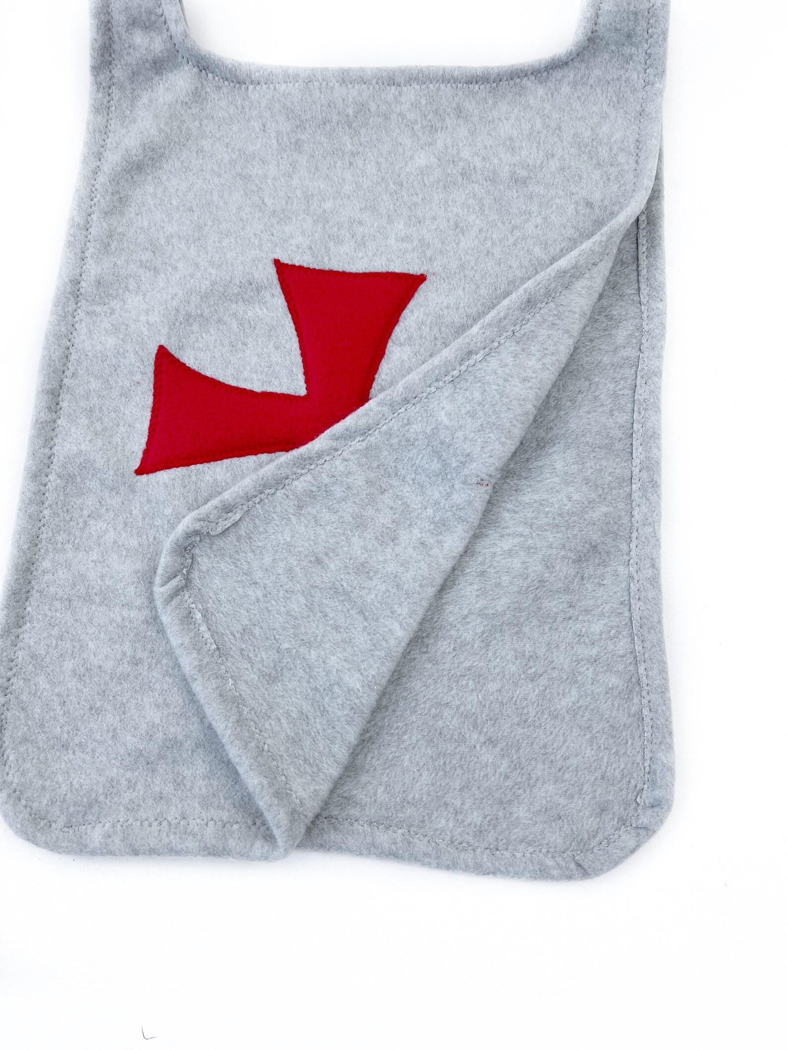 Handmade Kids Gray Fleece Knight Tunic – Medieval Dress-up, Halloween ...