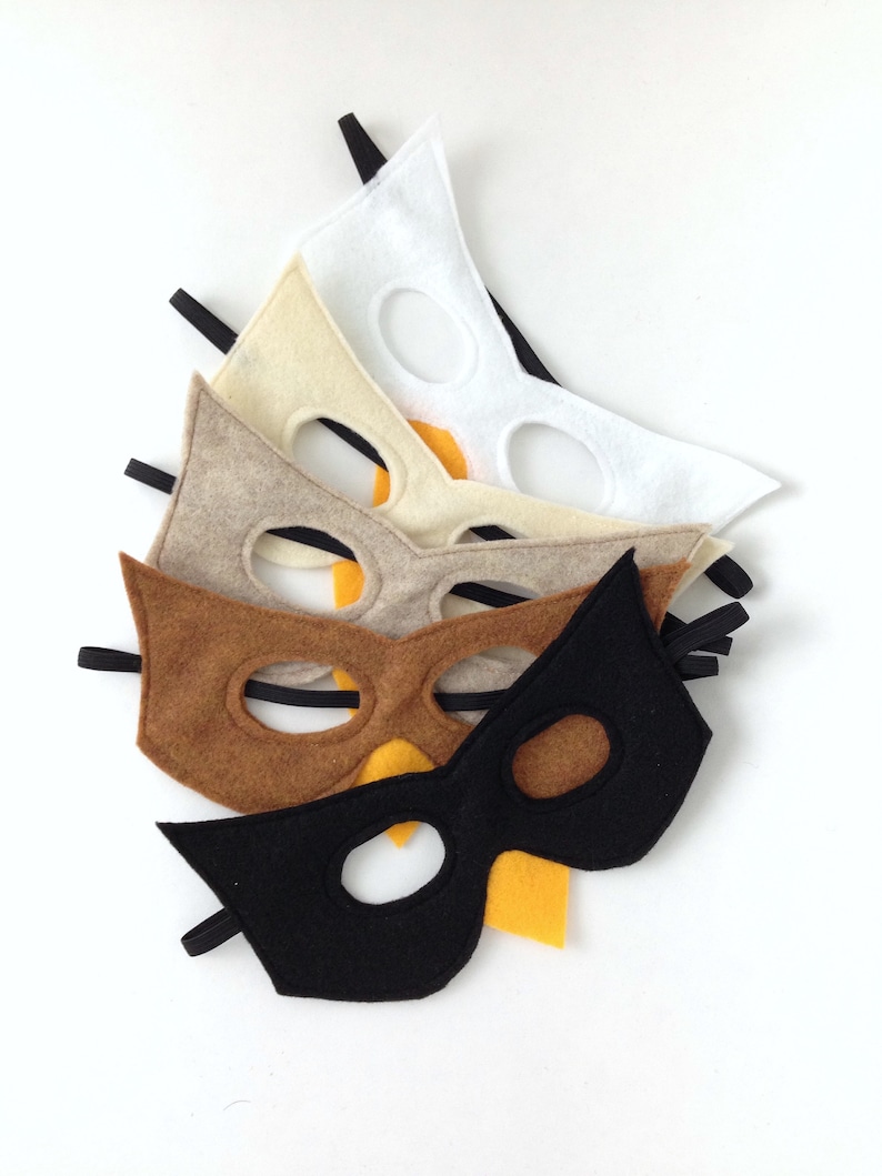 Child's Felt Bird Mask FIVE COLORS AVAILABLE | Etsy