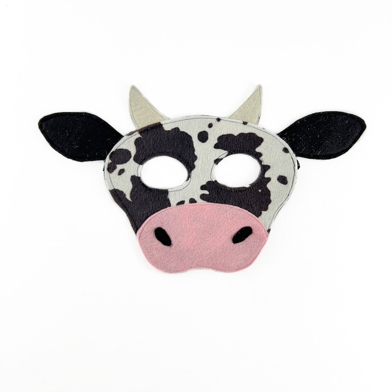 Cow Mask - Etsy
