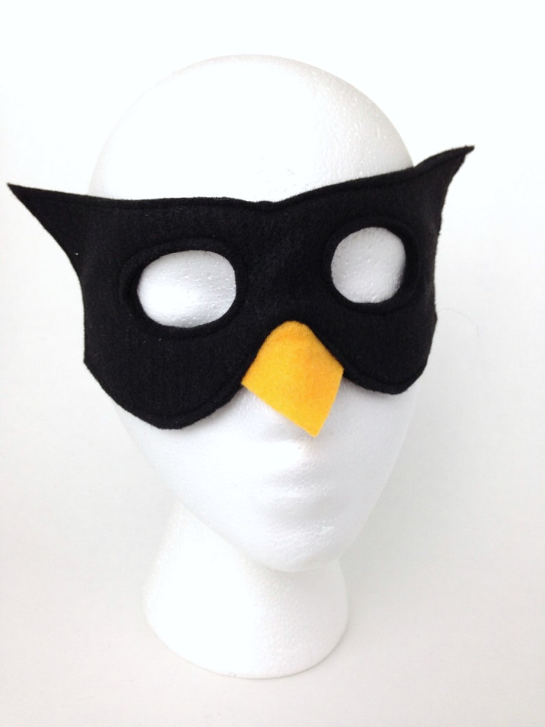 Child's Felt Bird Mask FIVE COLORS AVAILABLE | Etsy