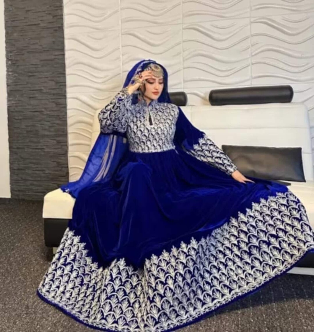 Handmade Afghan Traditional Dress Kuchi Charma Embroidery - Etsy