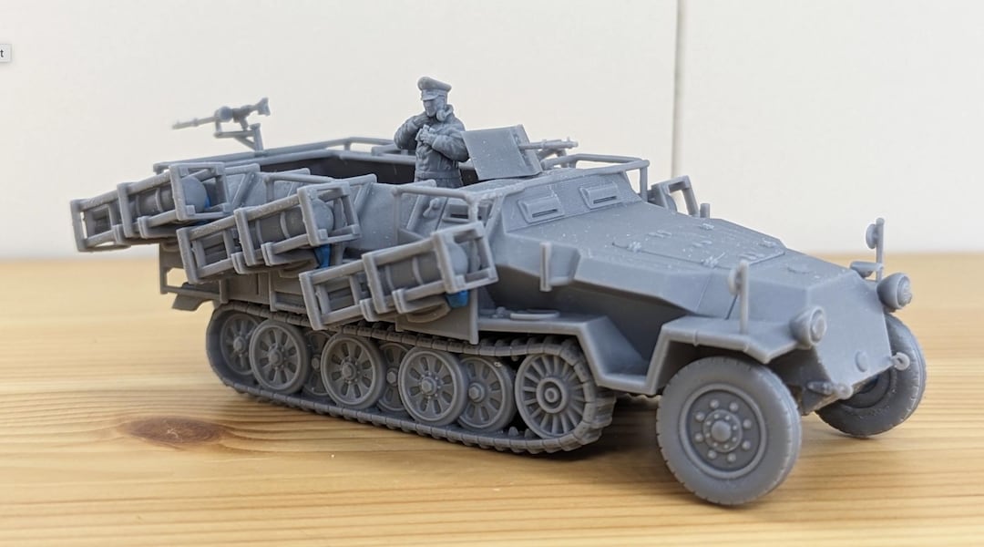 28mm World War 2- Half-track Sd.kfz.251/1 II Ausf.b - Stuka Zu Fuss ...