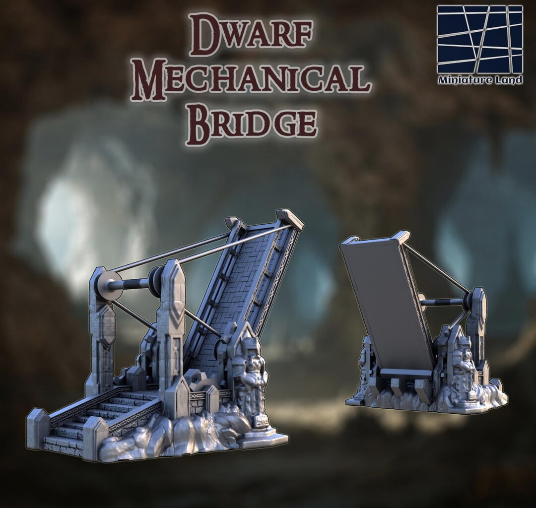 28mm Village Dwarf Mechanical Bridge - Etsy