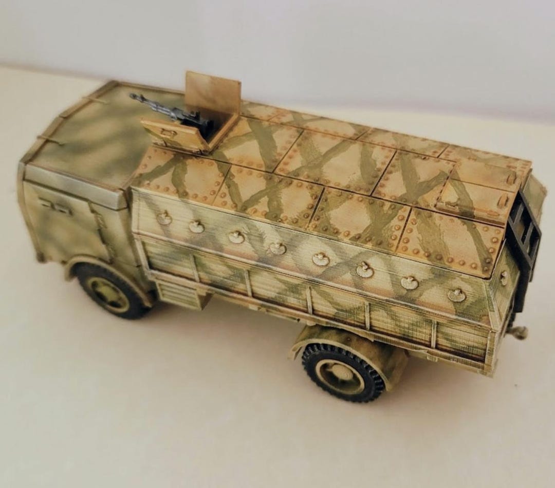 28mmworld War 2- Resin Printed Italian Fiat 665NM Protetto APC - Etsy