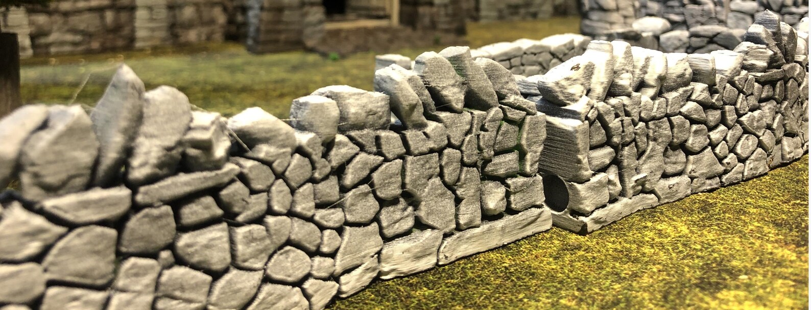 28mm Historic Scottish Highlands Dry Stone Wall Set-25 Pack - Etsy