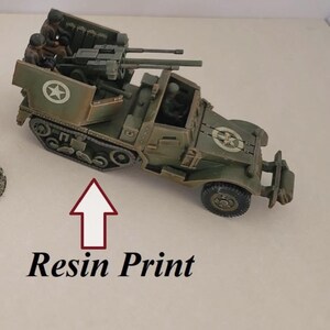 28mm World War 2- Resin Printed American M15 MGMC - Etsy