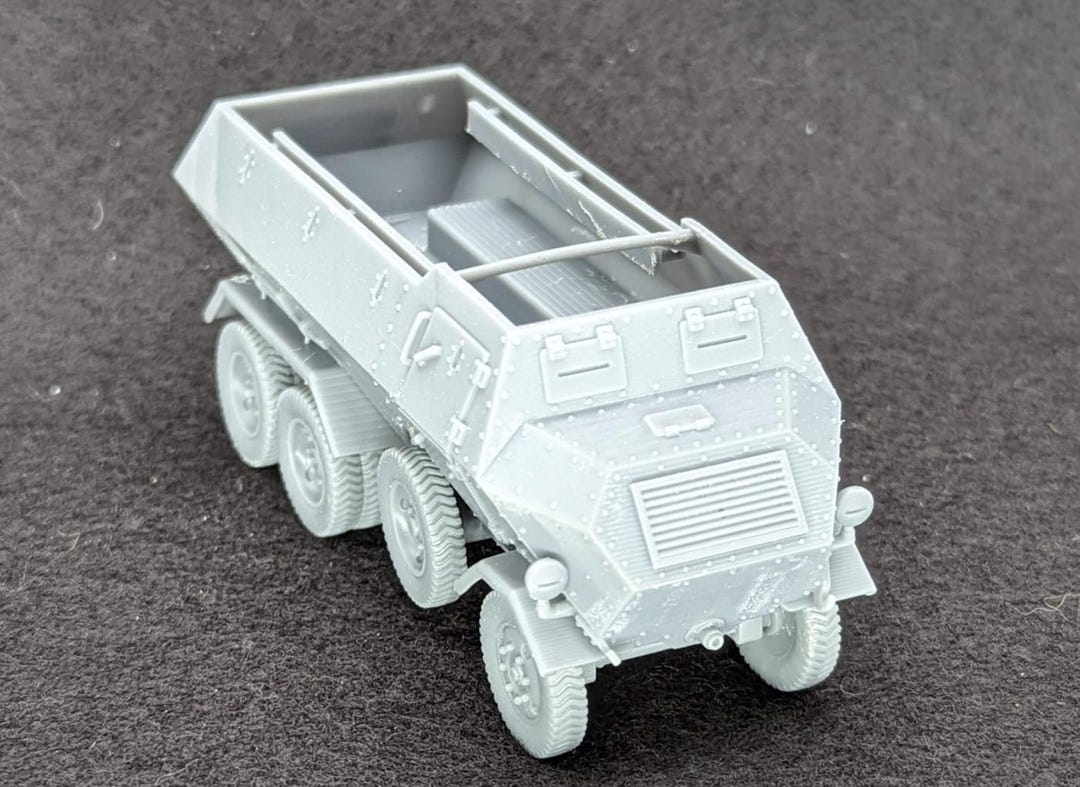 28mm World War 2- Resin Printed Fiat SPA Dovunque 35 Blindato (italy ...