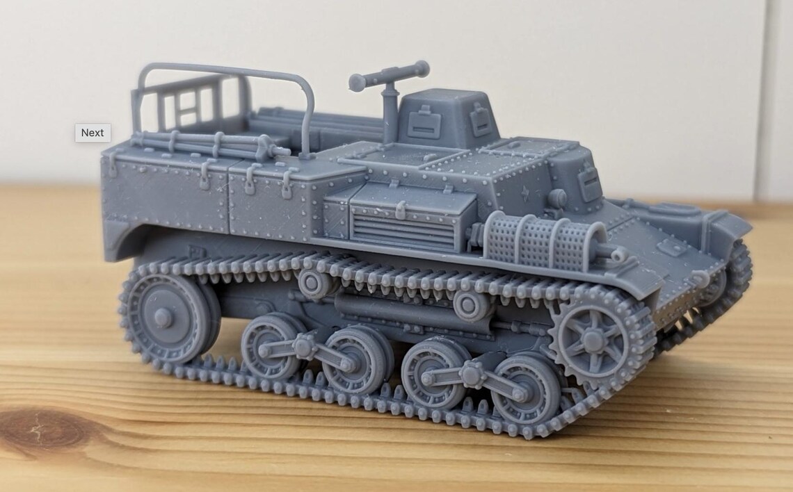 28mm World War 2- Resin Printed Vehicle Type 100 Te-re Observation ...