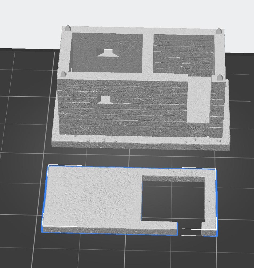 28mm Allied Bunker Medium Rectangular Bunker With Walls Bolt Action - Etsy